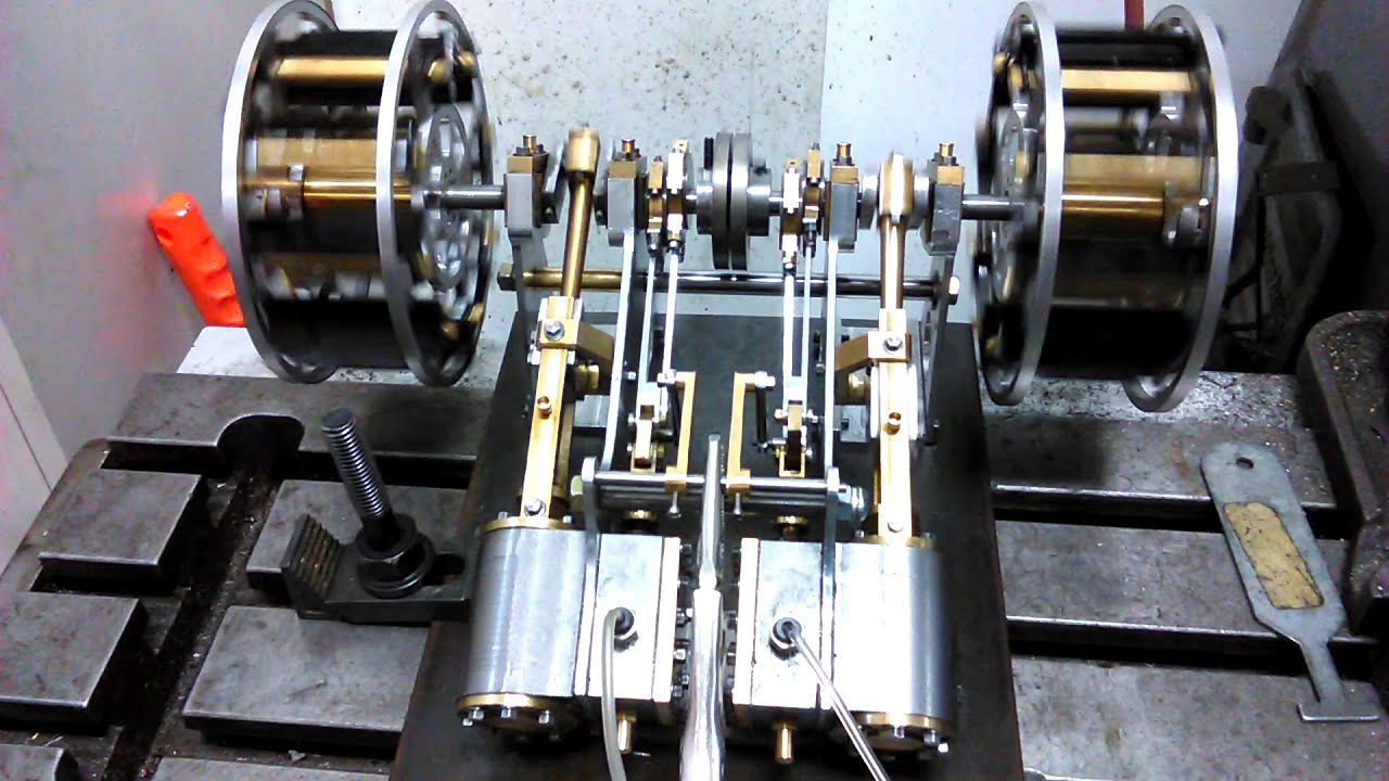 Westbury Paddle Engine - first dual run on air - YouTube