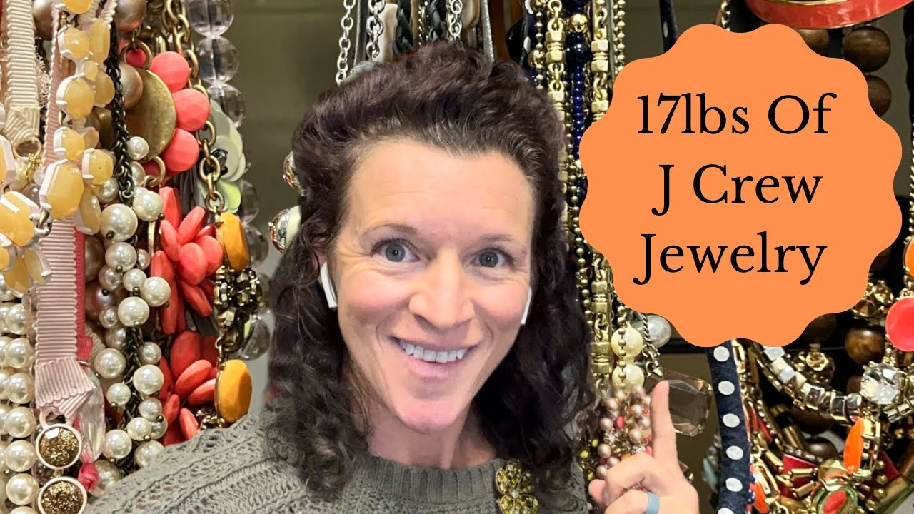 Opening up 17 pounds of J Crew Jewelry! - YouTube