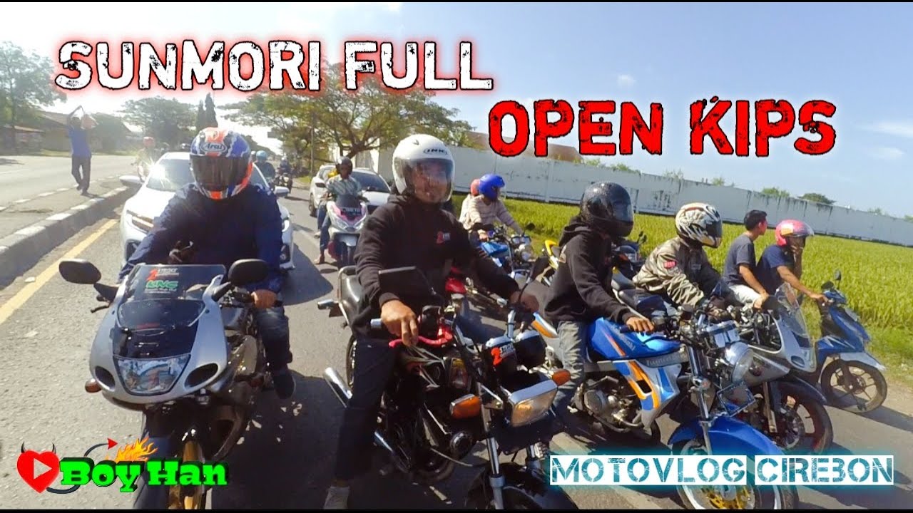 NINJA R KIS VS NINJA RR SUPER KIPS FULL GASS - YouTube