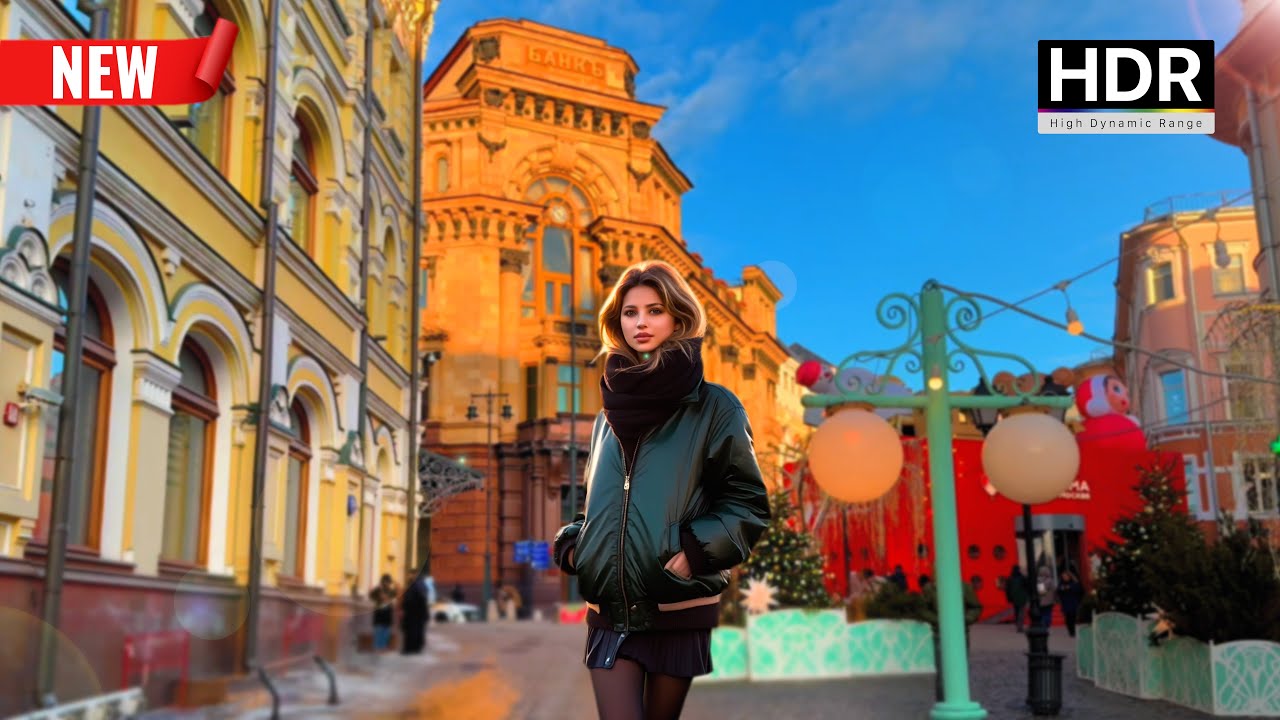 🔥 You won't see this kind of RUSSIA on TV! Evening Moscow - 4K HDR ...
