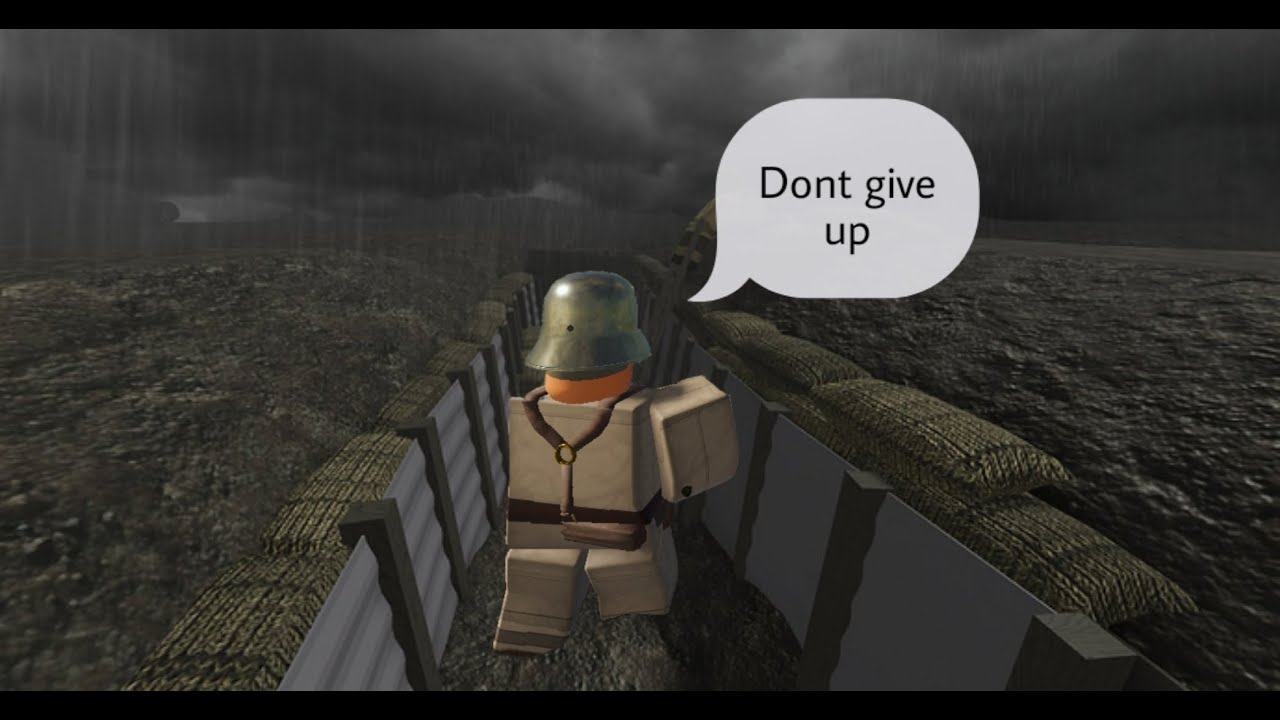 Roblox. Trenches. Gameplay world war 1. Part 1 - YouTube