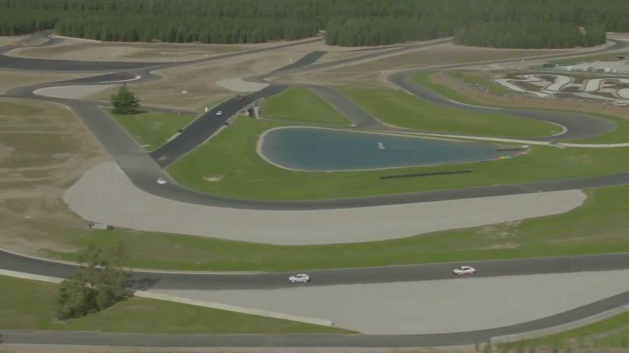 Highlands Motorsport Park - The building process - YouTube