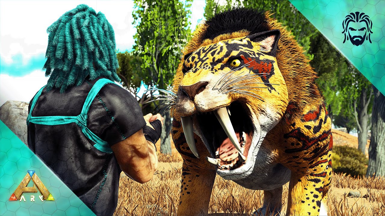 We Found High Level Smilodons - ARK Caballus [E12] - YouTube