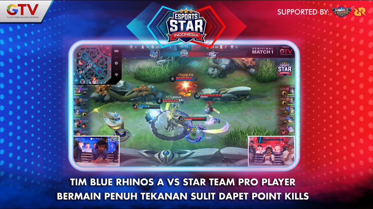 Lawan Pro Player Tim Blue Rhinos A Kesulitan Dapat Point Kills ...