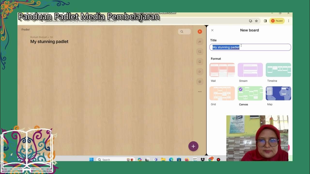 Panduan Penggunaan Padlet sebagai Media Pembelajaran - YouTube