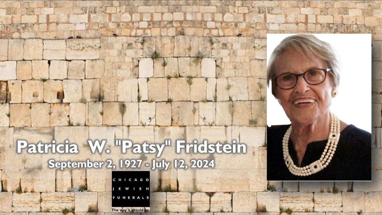 Patricia W. "Patsy" Fridstein - YouTube