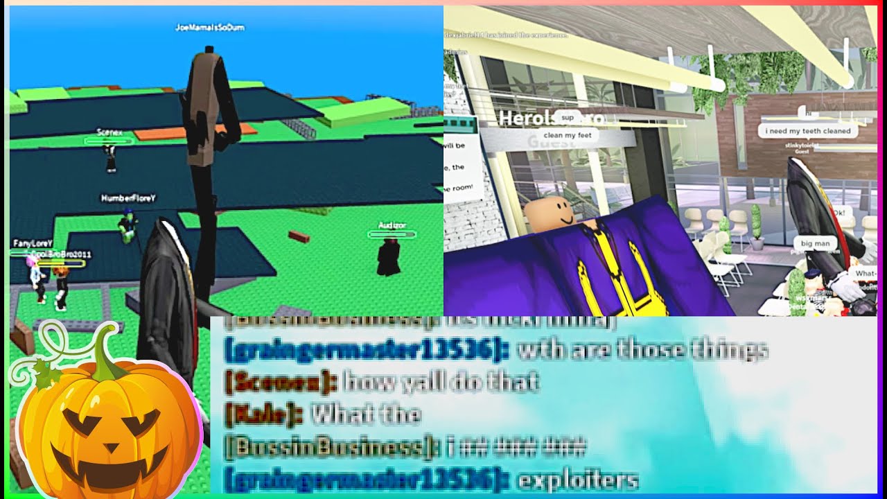 RAIDING GAMES WITH GIANT EXPLOIT IN ROBLOX! Roblox FE Scripts - YouTube