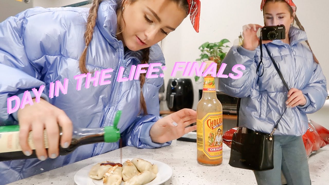Day in the Life: College Dead Week | Emma - YouTube
