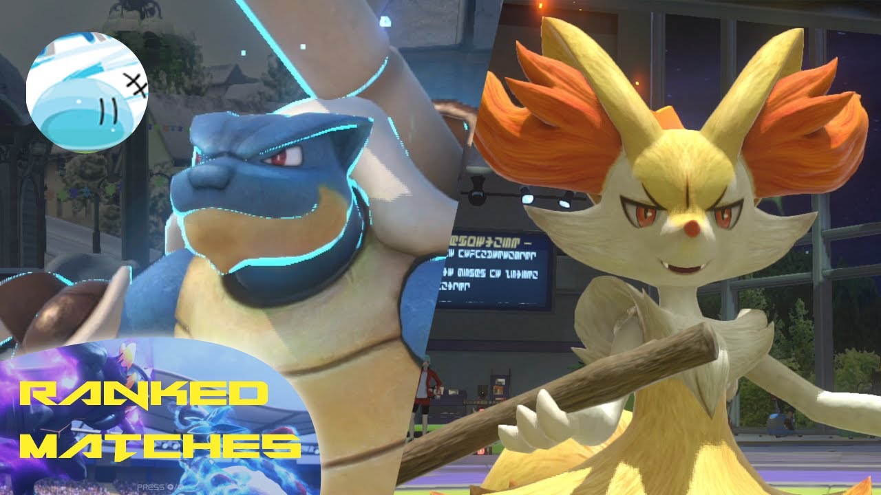 POKKÉN TOURNAMENT DX | BLASTOISE & BRAIXEN Ranked Matches - YouTube
