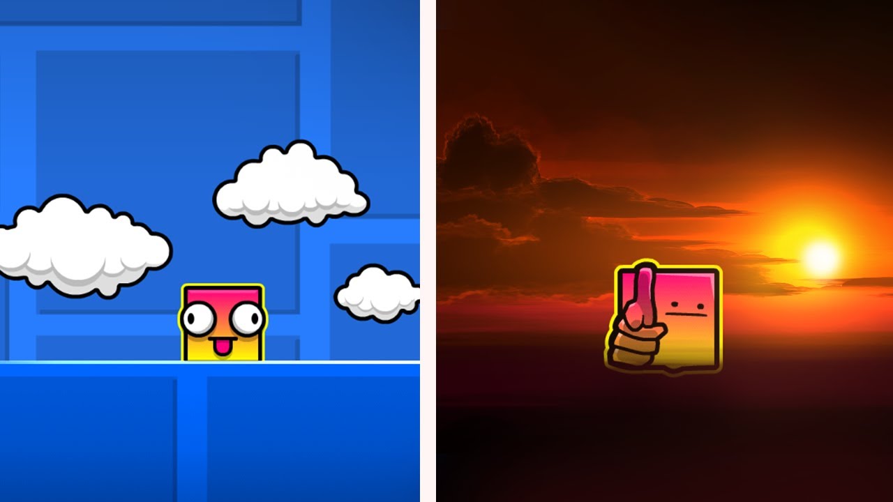How to build a realistic deco | Geometry Dash 2.2 - YouTube