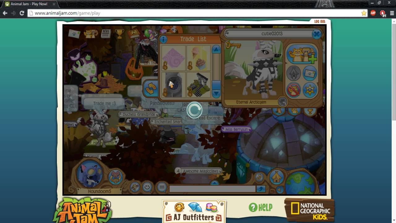 Animal Jam: How To Trade - YouTube