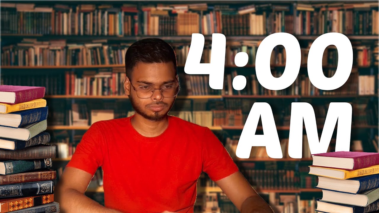 Study Vlog | 4 AM study session | Productive Day. - YouTube