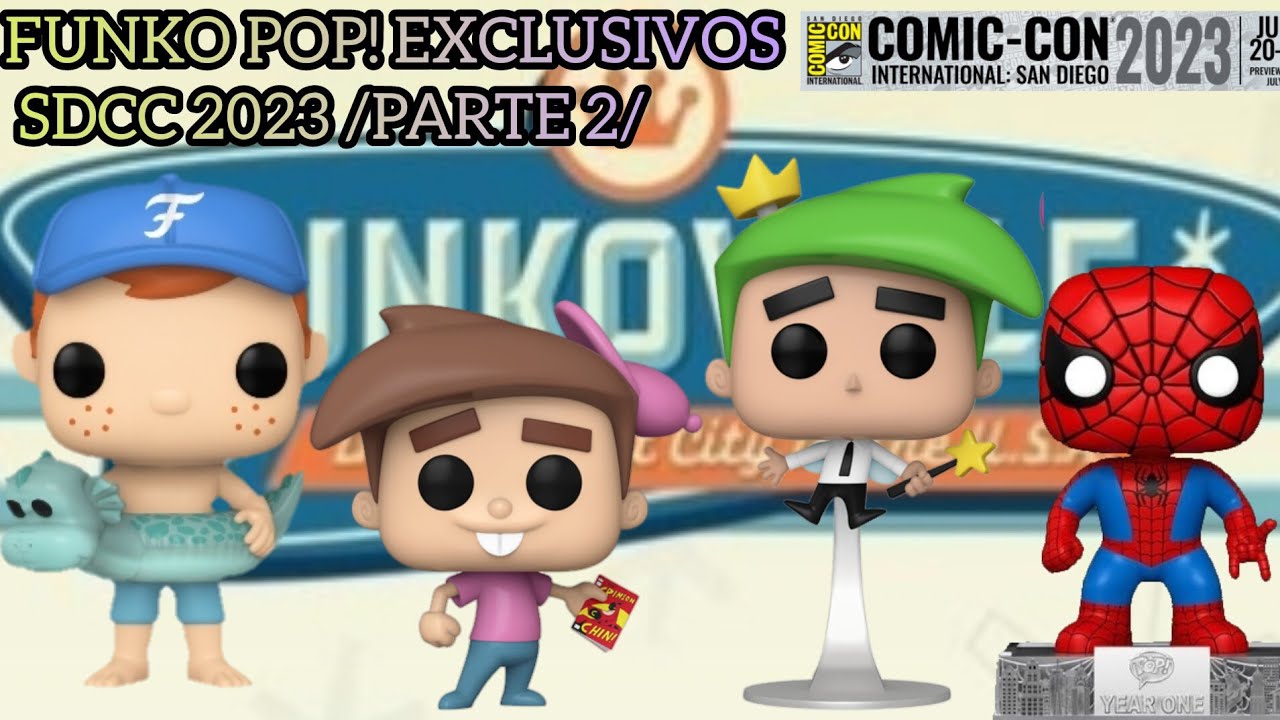 FUNKO POP! ~ EXCLUSIVOS SAN DIEGO COMIC CON 2023 /PARTE 2/ - YouTube
