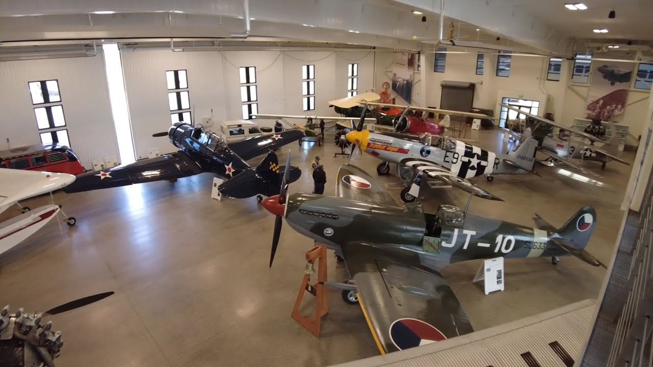 Historic Flight Foundation Museum Walkaround Video, Spokane, Washington ...