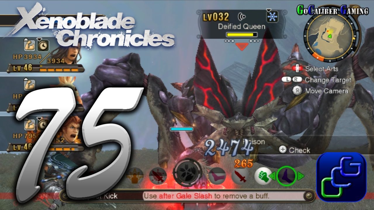 Xenoblade Chronicles Walkthrough - Part 75 - Satorl Marsh and Alcamoth ...