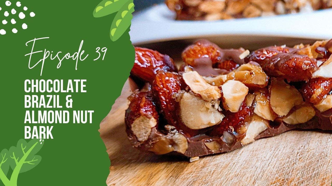 Simple & Delicious Caramelised Brazil and Almond Nut Bark Recipe - YouTube
