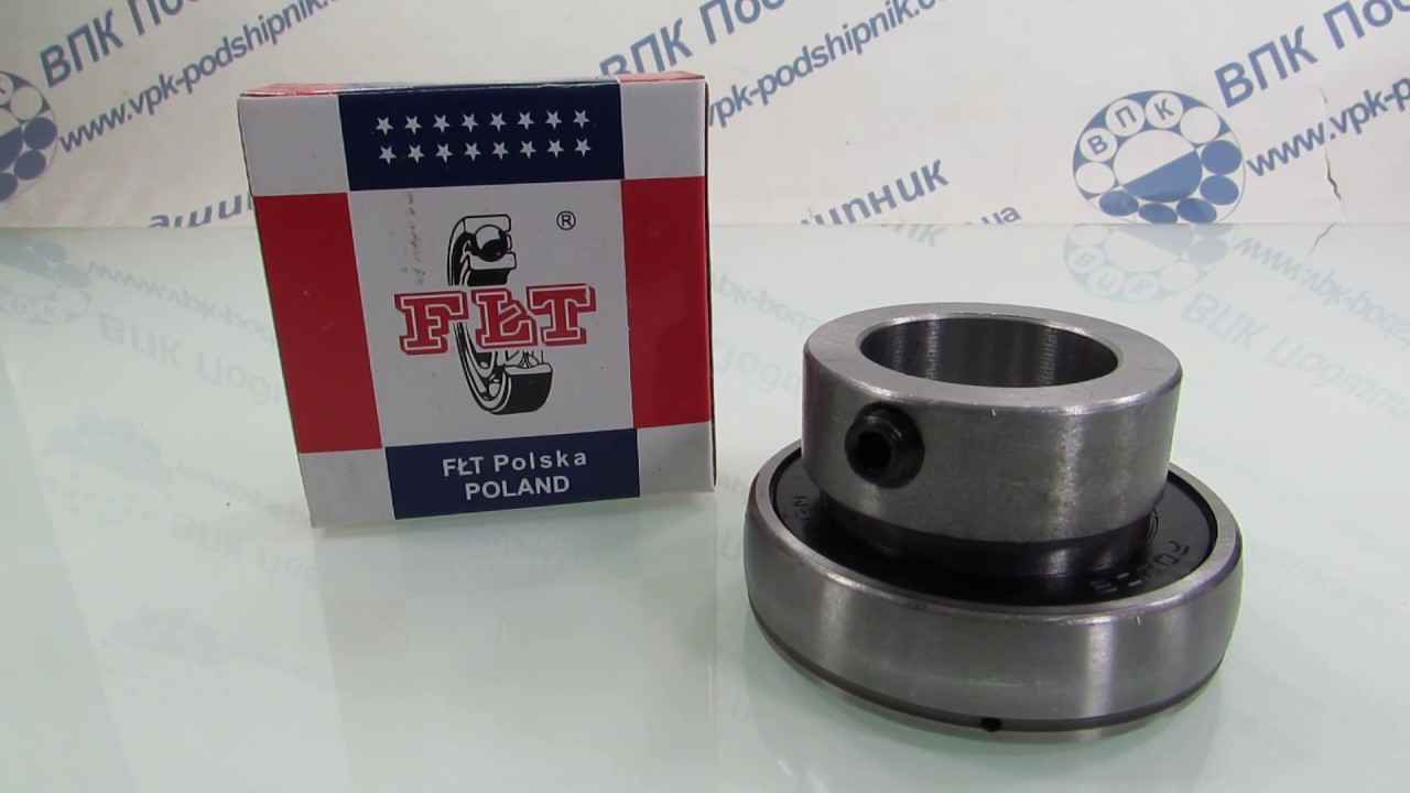 ВПК Подшипник корпусный FD206 FLT AEL206 - YouTube