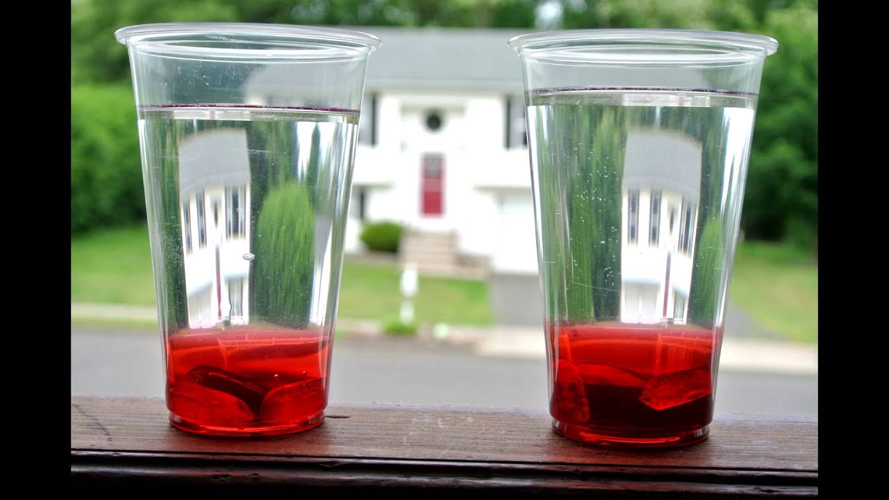 Jolly Rancher in Water [Time Lapse] - YouTube