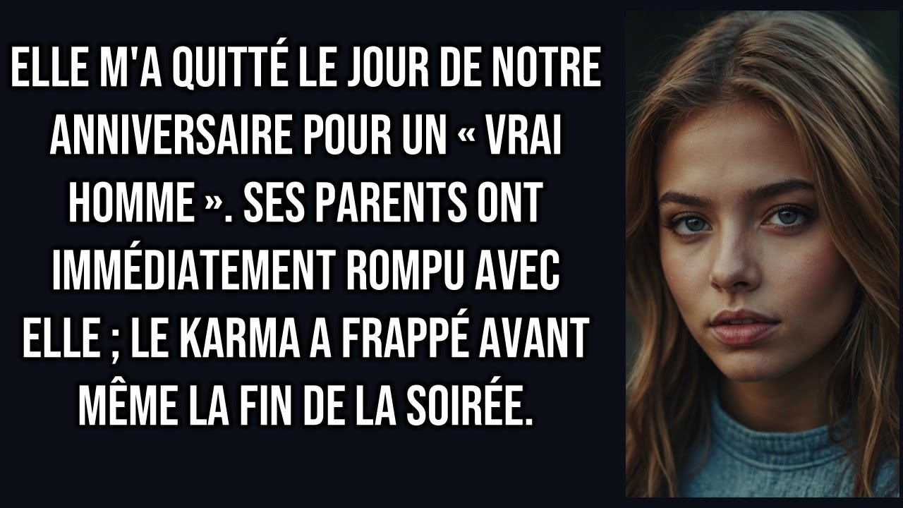 Femme infidèle m'a humilié lors de notre anniversaire, le karma lui a ...