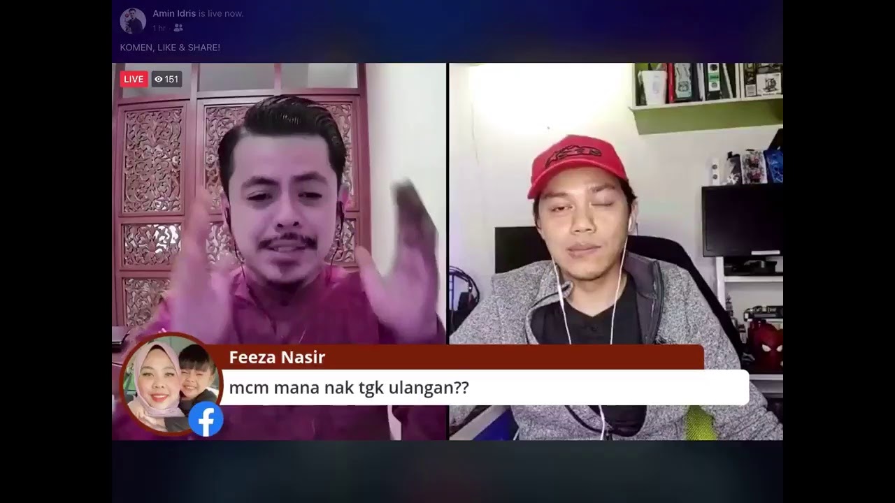The Amin Idris Show (Live Dengan Nor Hidayah) - YouTube