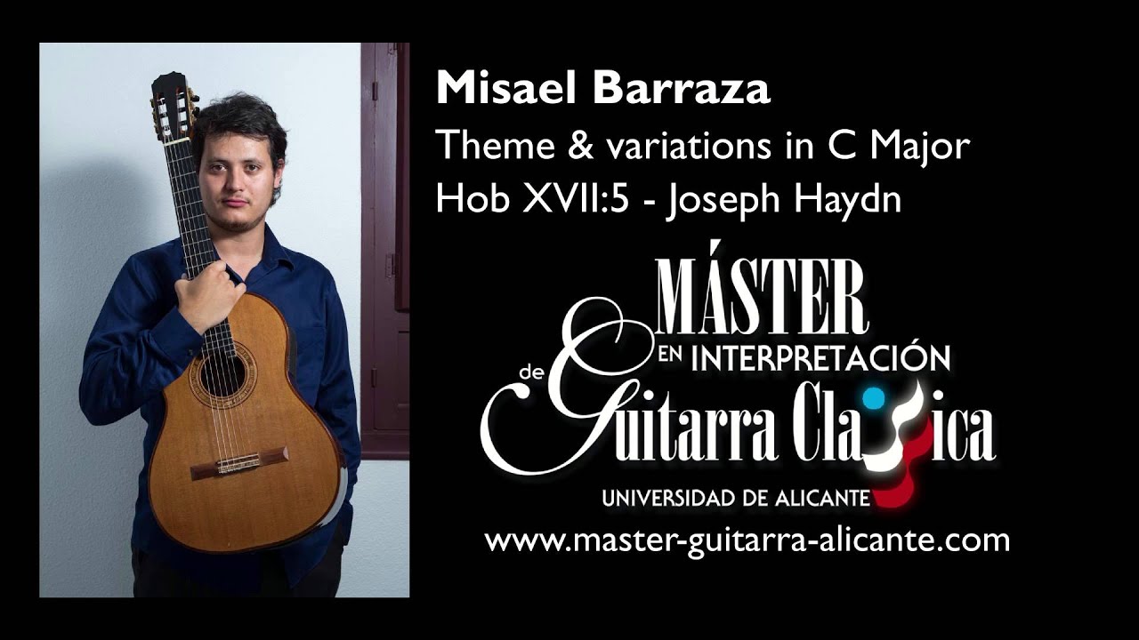 Misael Barraza - Theme & variations in C Major Hob XVII:5 - Joseph ...