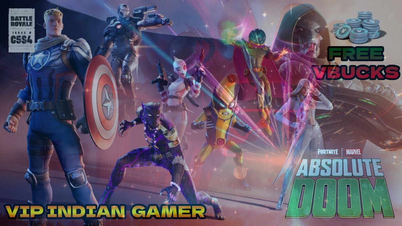 ABSOULTE DOOM SEASON 4 || NEW SEASON & SKIN || RELOAD MATCH - YouTube