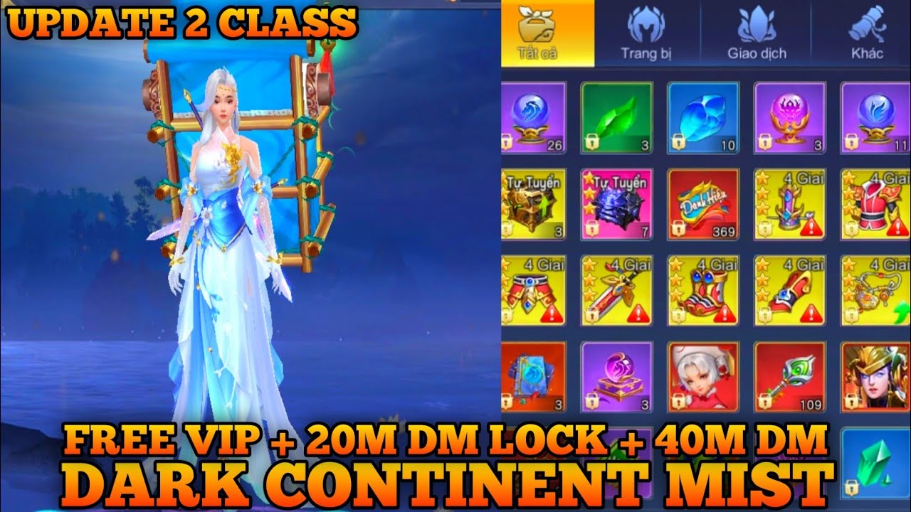 Update 2 Class Dark Continent Mist P-Server VN - YouTube