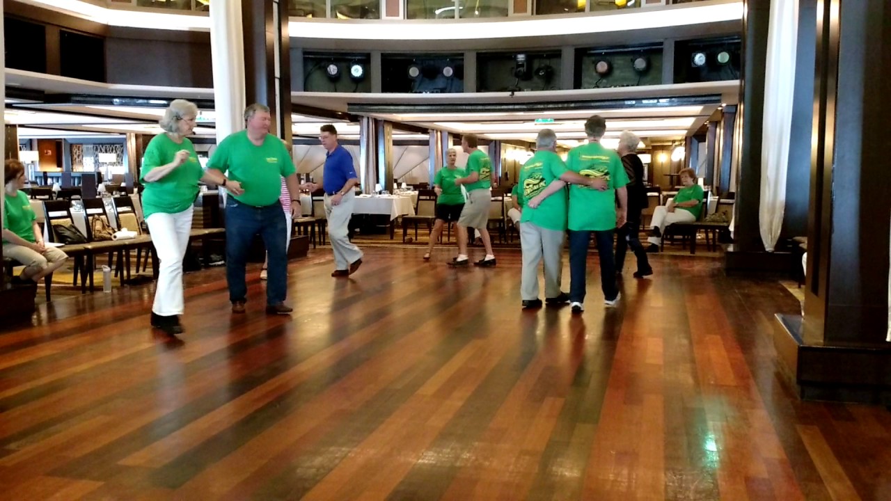 Dancing on the Cruise "Charleston Bump" - YouTube