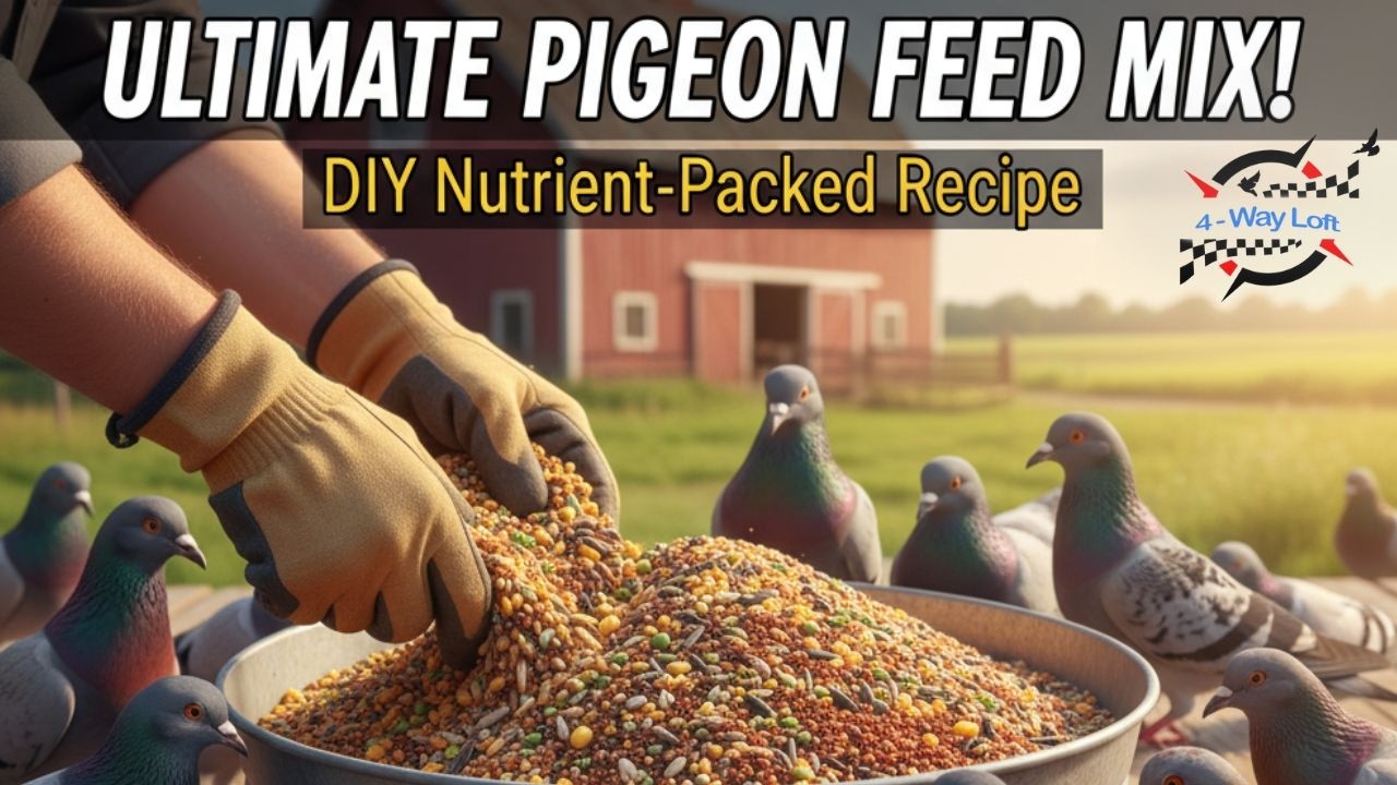 4Way Racing Pigeon Food Mix—Spring/Fall Mix - YouTube