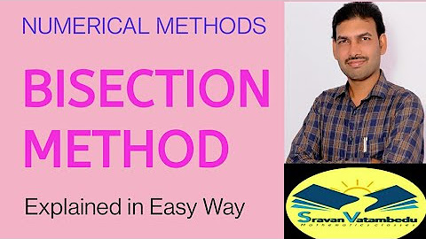Bisection, Newton raphson method - YouTube