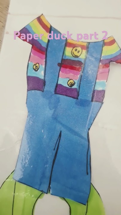 Paper duck evi yapımı part 2 - YouTube