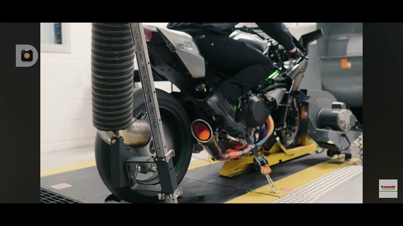kawasaki ninja h2r sound - YouTube