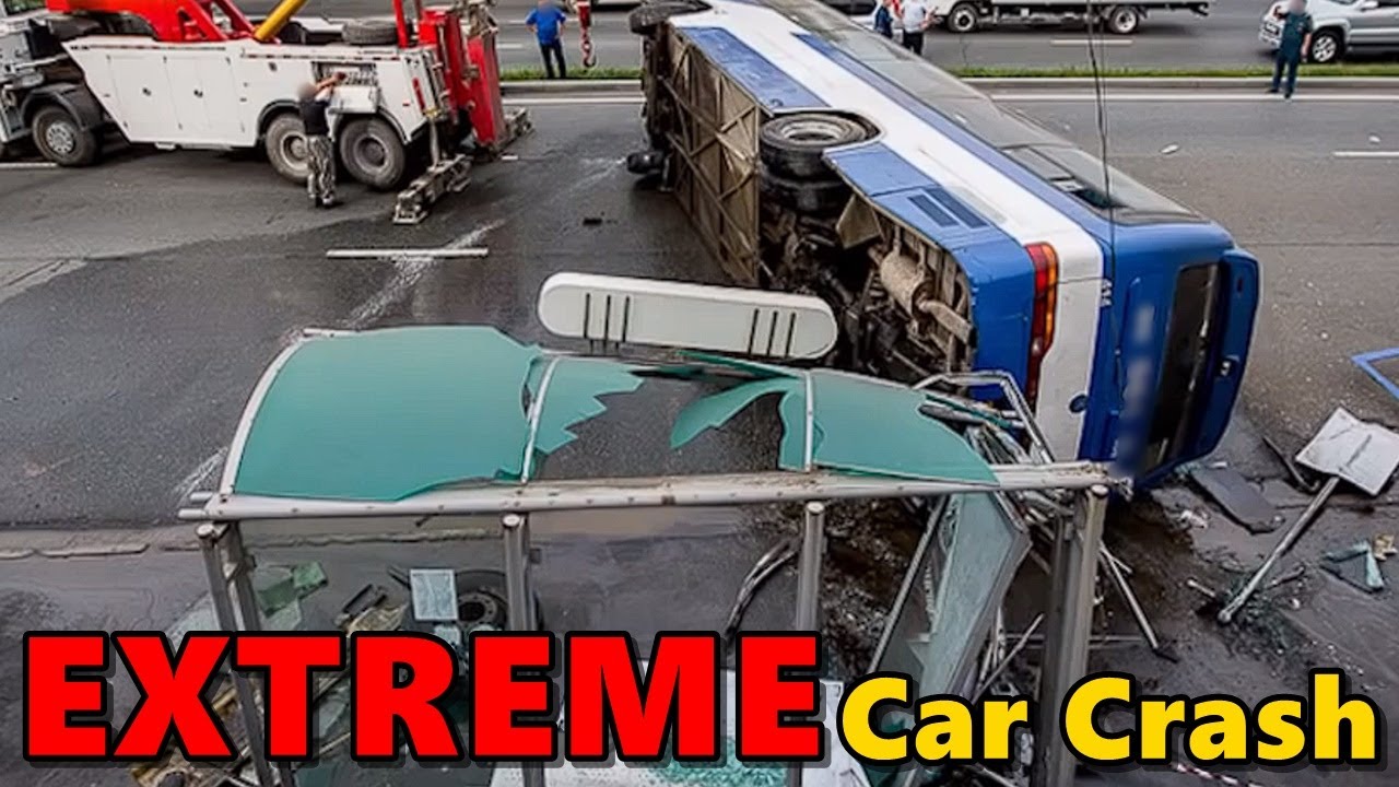 Extreme Car Crash Compilation 2023 #4 - Bus Entered Stop - Car Driving ...