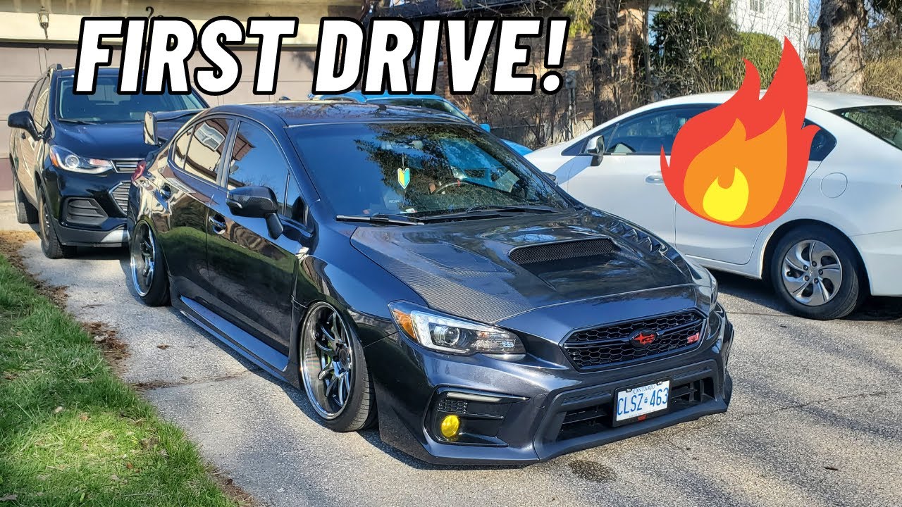 First Drive In My BUILT STi! - YouTube