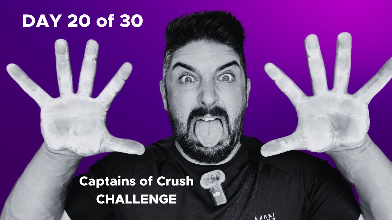 My Captains of Crush Grip Challenge - Day 20 of 30 | Grip Strength ...
