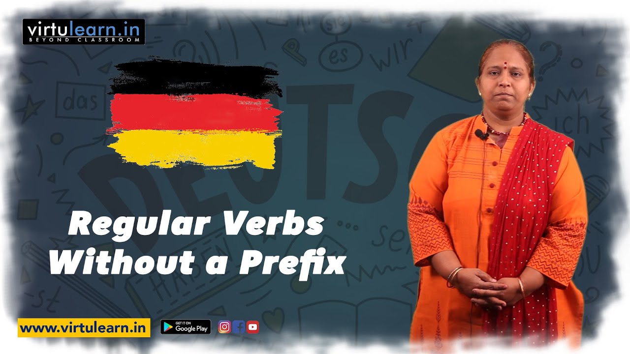 GL38 Regular Verbs Without a Prefix - YouTube