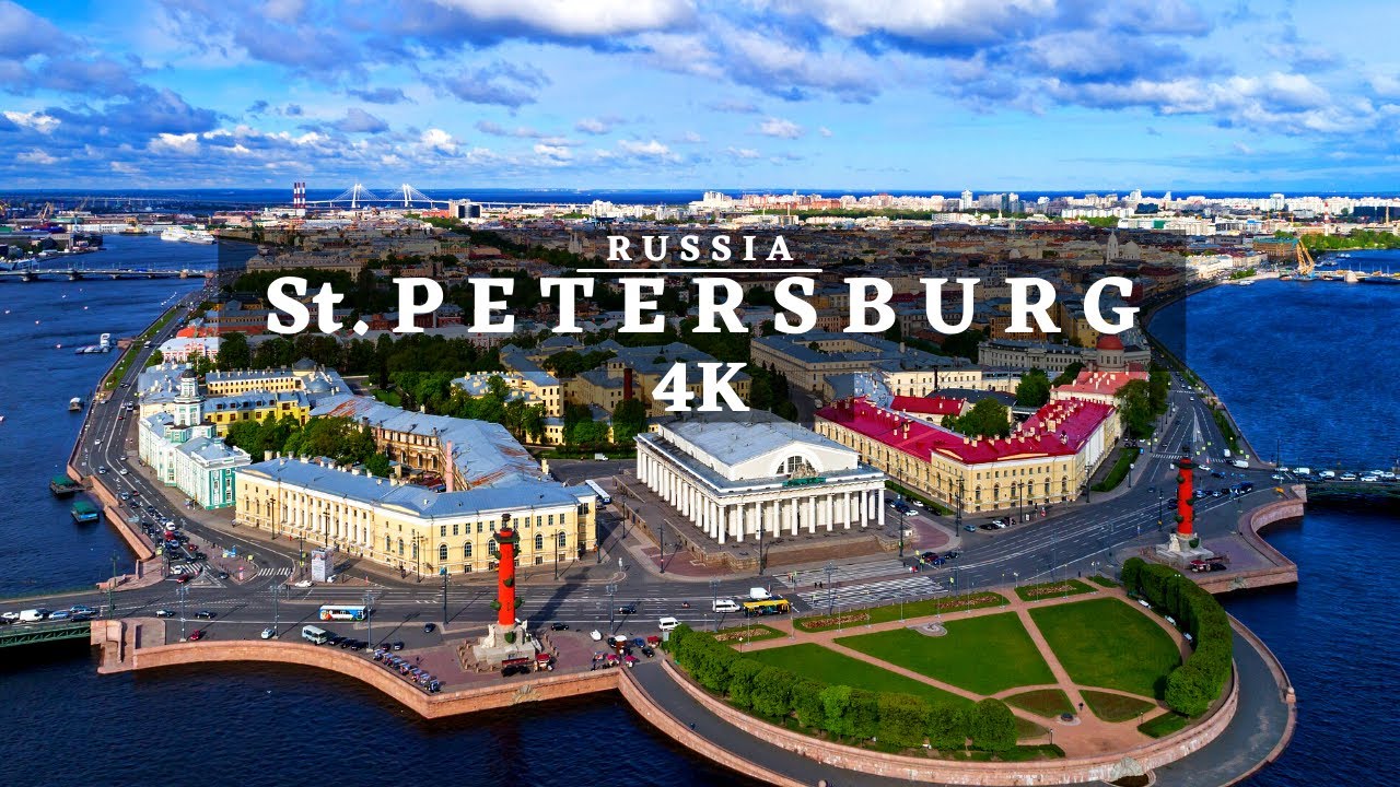 St. Petersburg, Russia 4K Drone Footage | Cinematic View With Epic ...
