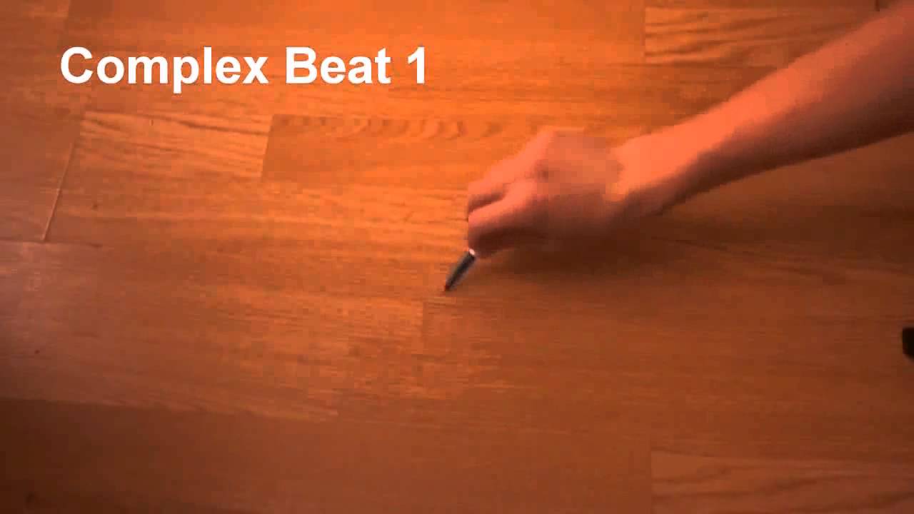 Pen Tapping Complex Beat 1 #2 - YouTube