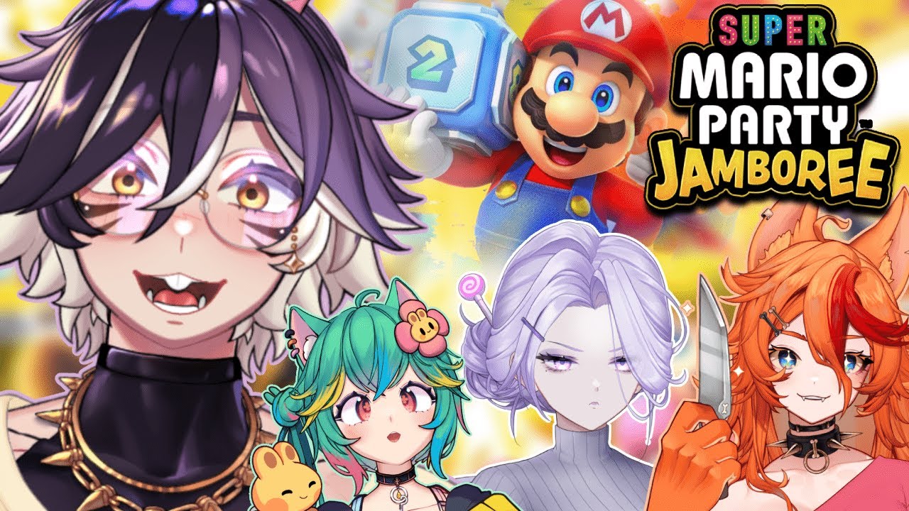 Mario Party Jamboree w/ VchiBan @AICandii @Buffpup @rosedoodle - YouTube
