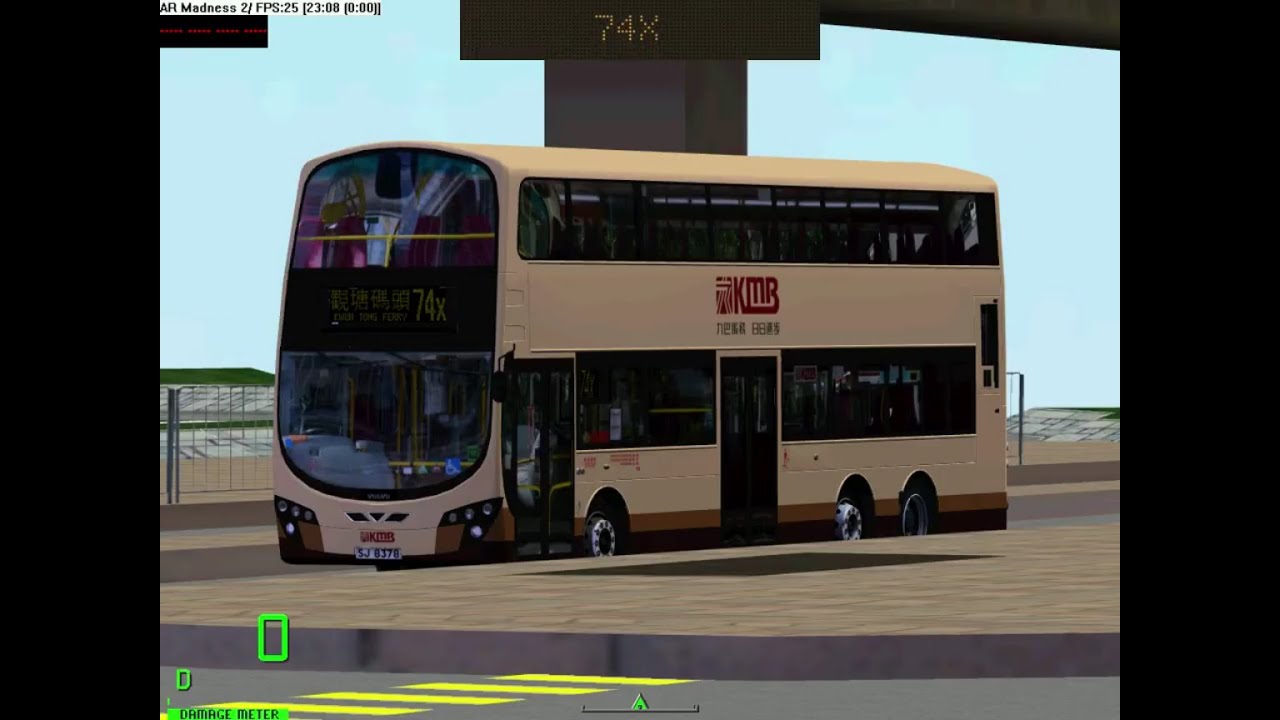 [MM2] 九巴 KMB 74X 往觀塘碼頭 - YouTube