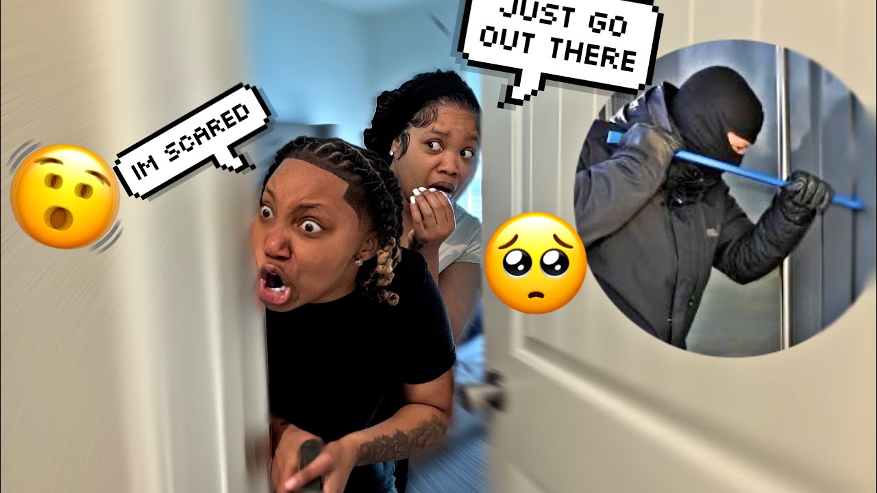 ACTING SCARED WHILE SOMEONE IS SH00TING IN OUR HOUSE.. - YouTube