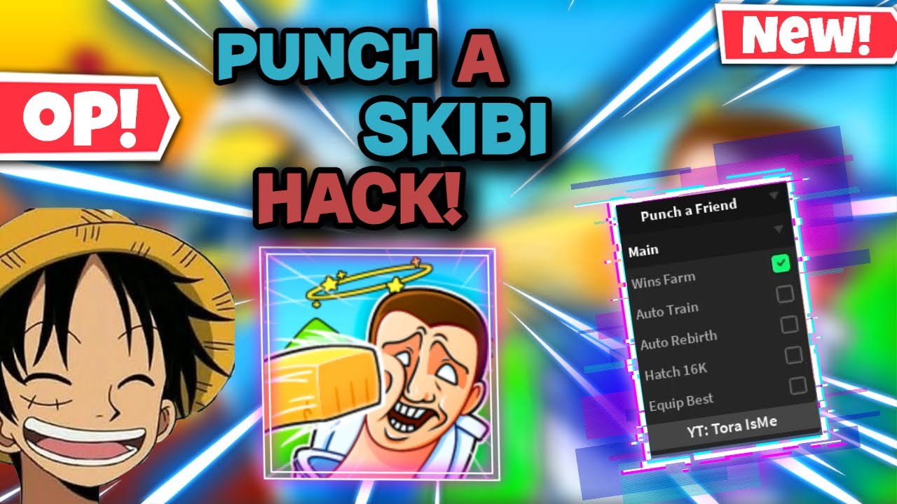 NEW! Punch a Skibi OP GUI! (AUTOWINS, AUTO TRAIN, MORE) - YouTube