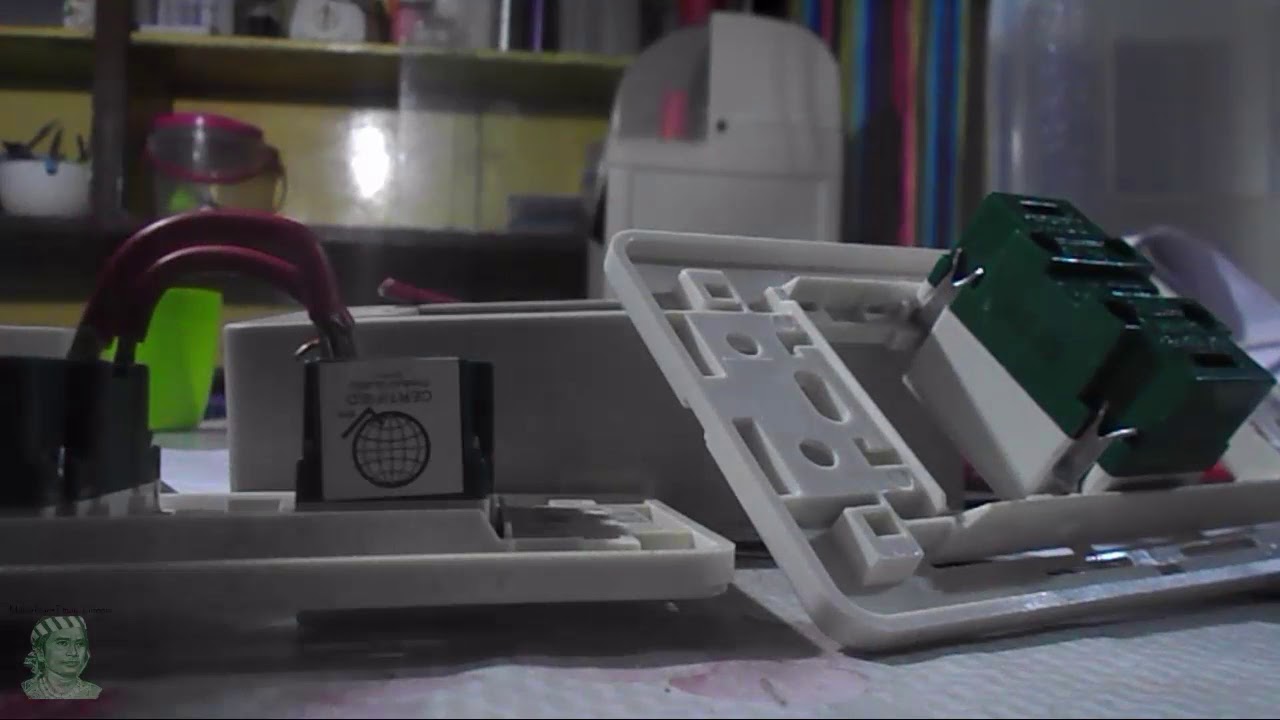 installing outlet tagalog - YouTube