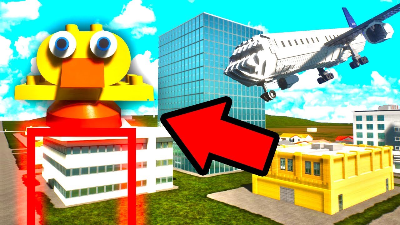 БИТВА ANGRY BIRDS В BRICK RIGS! ЭНГРИ БЁРДЗ В БРИК РИГСЕ! СБЕЙ ИЛИ УМРИ ...