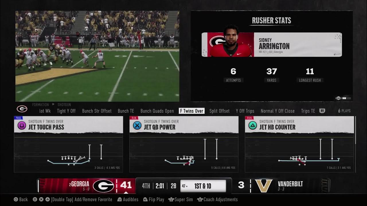 #2 Georgia (5-0) vs Vanderbilt (3-3) | SSG 2026 Week 7 - YouTube