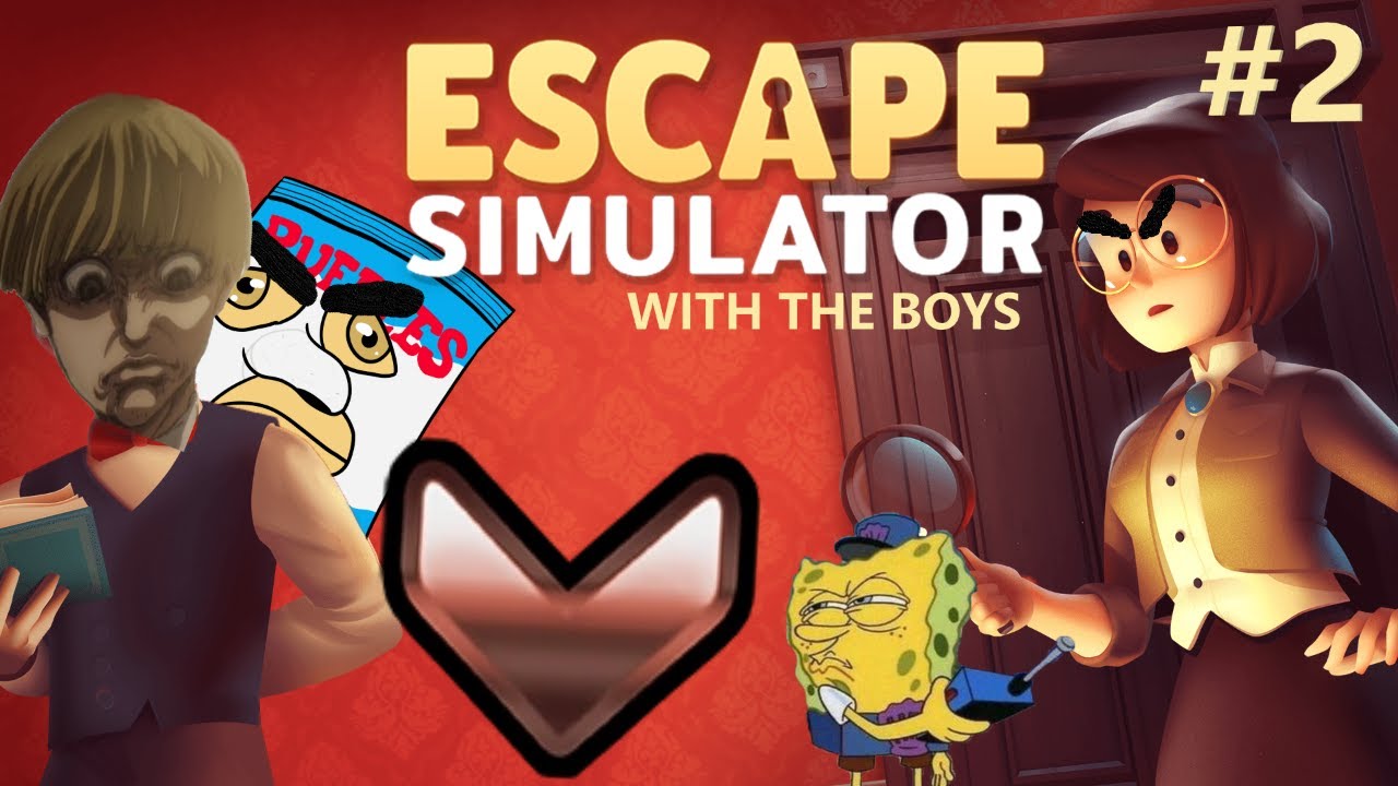 Escape Simulator: EP. 2 THREE DUMMIES CONTINUES TO SOLVE PUZZLES - YouTube
