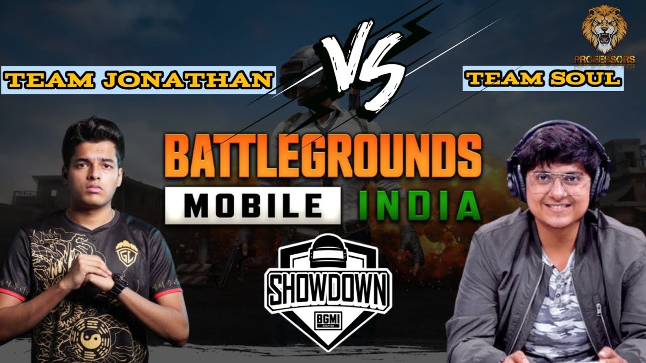 TEAM SOUL vs TEAM JONATHAN | BGMI | BGMI INDIA SERIES | BGMI SHOWDOWN | #teamsoul #teamjonathan ...