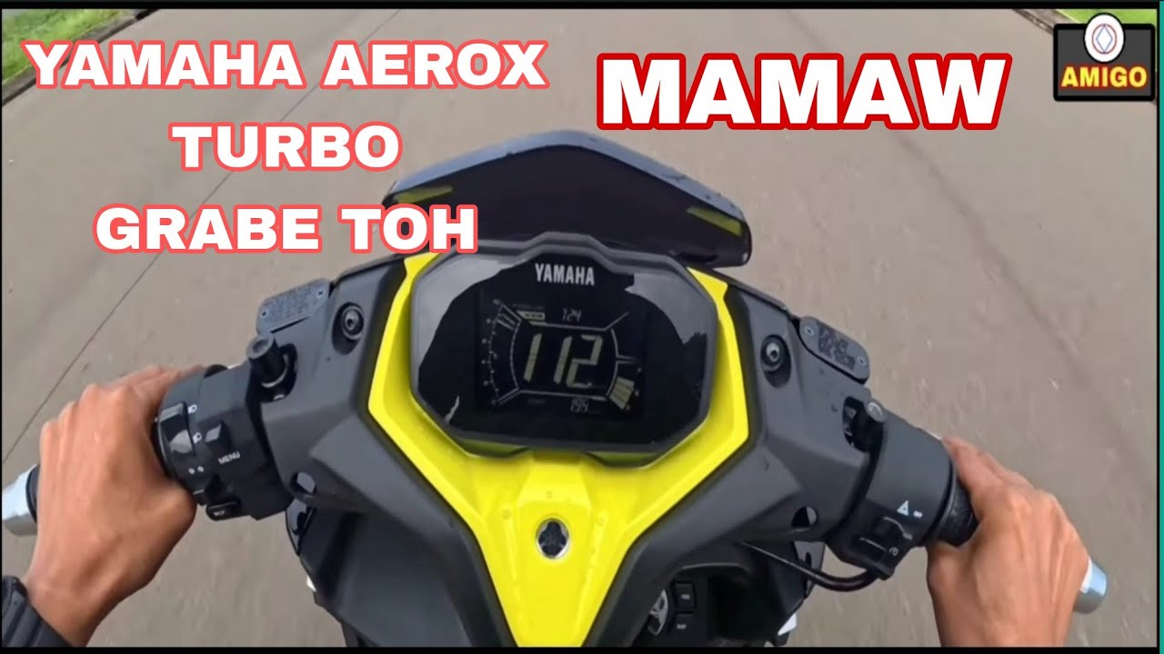 All new YAMAHA AEROX TURBO | PHILIPPINES - YouTube