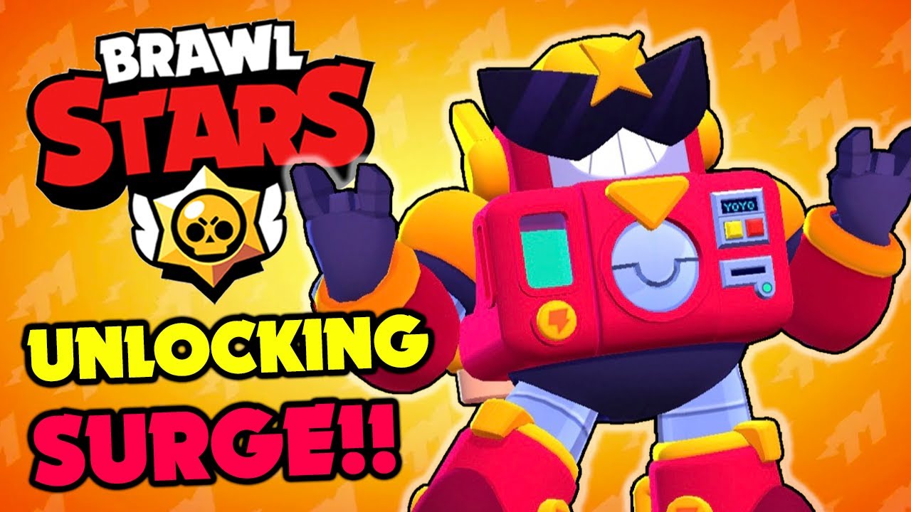 Brawl Stars - UNLOCKING SURGE!! Probably The Best Character?? - YouTube