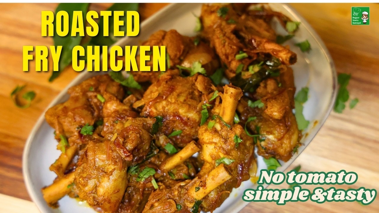 Restaurant - Style Roasted Fry chicken Recipe Easy & Tasty - YouTube